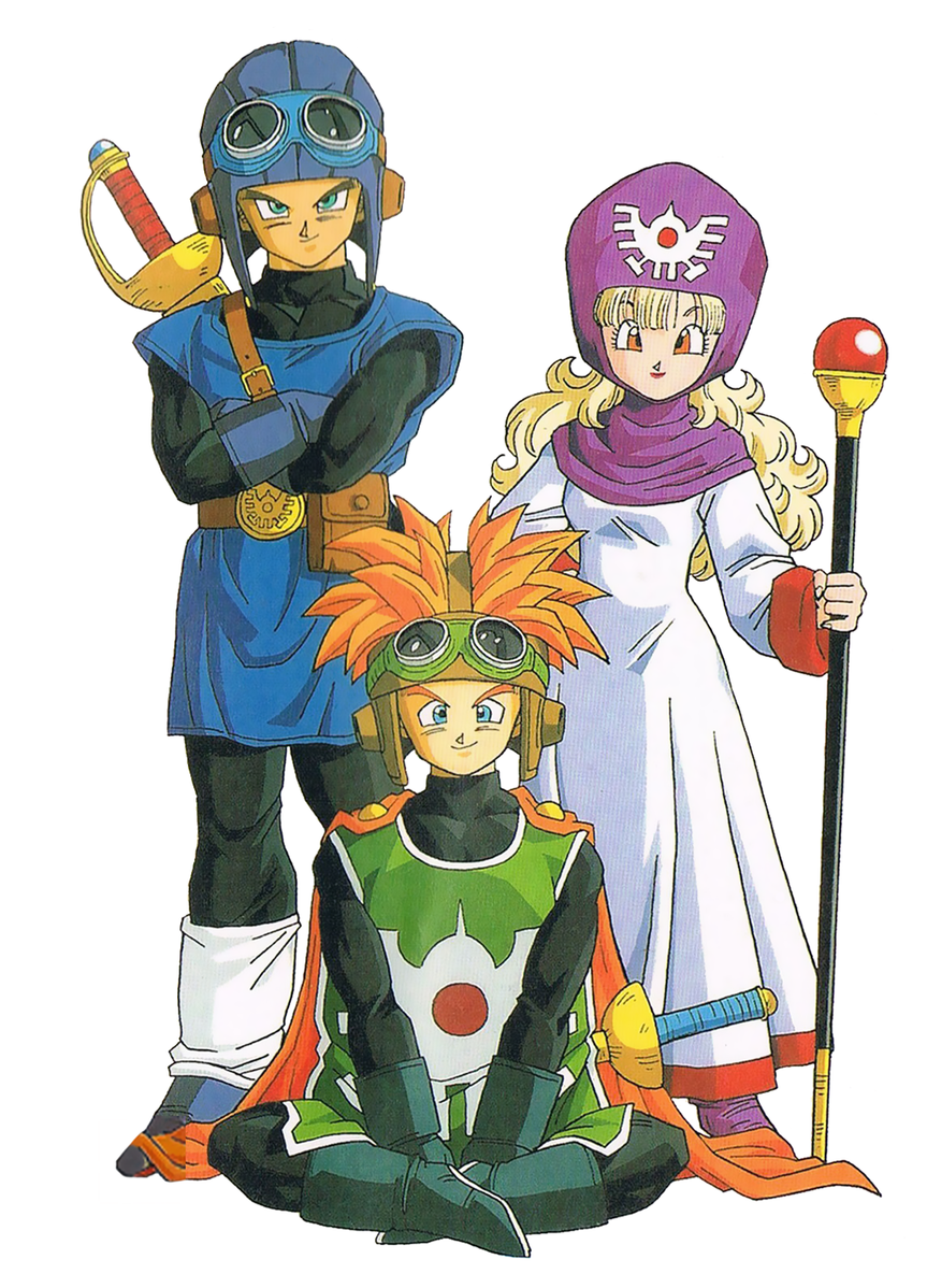 File:DQII Trio.png - Dragon Quest Wiki