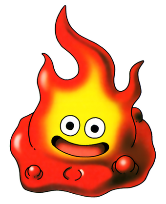 Magma slime - Dragon Quest Wiki