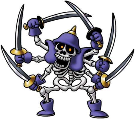Skeleton swordsman (recurring) - Dragon Quest Wiki